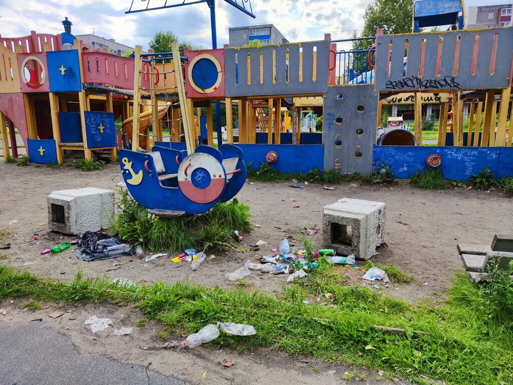 Oyun alanı Корабль, Kondopoga, foto