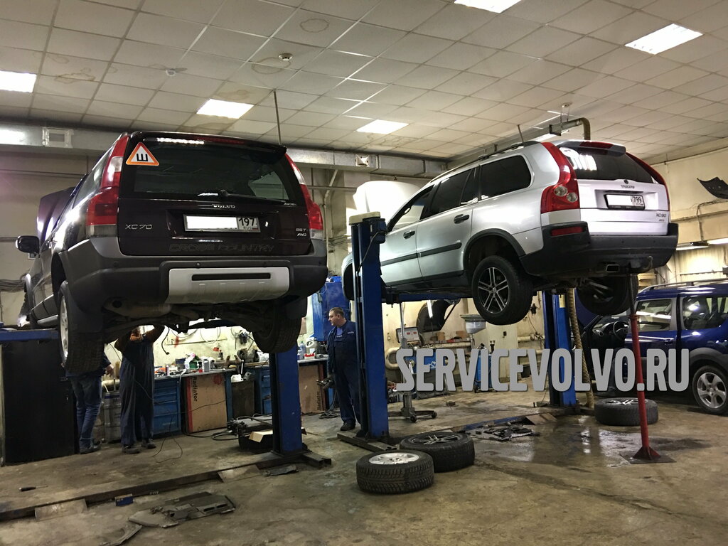Otomobil servisi Service Volvo, Moskova, foto