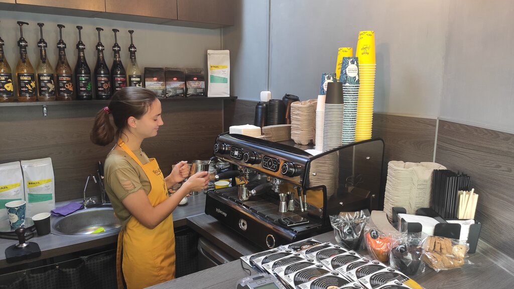 Kahve dükkanları Coffee Moose, Reutov, foto