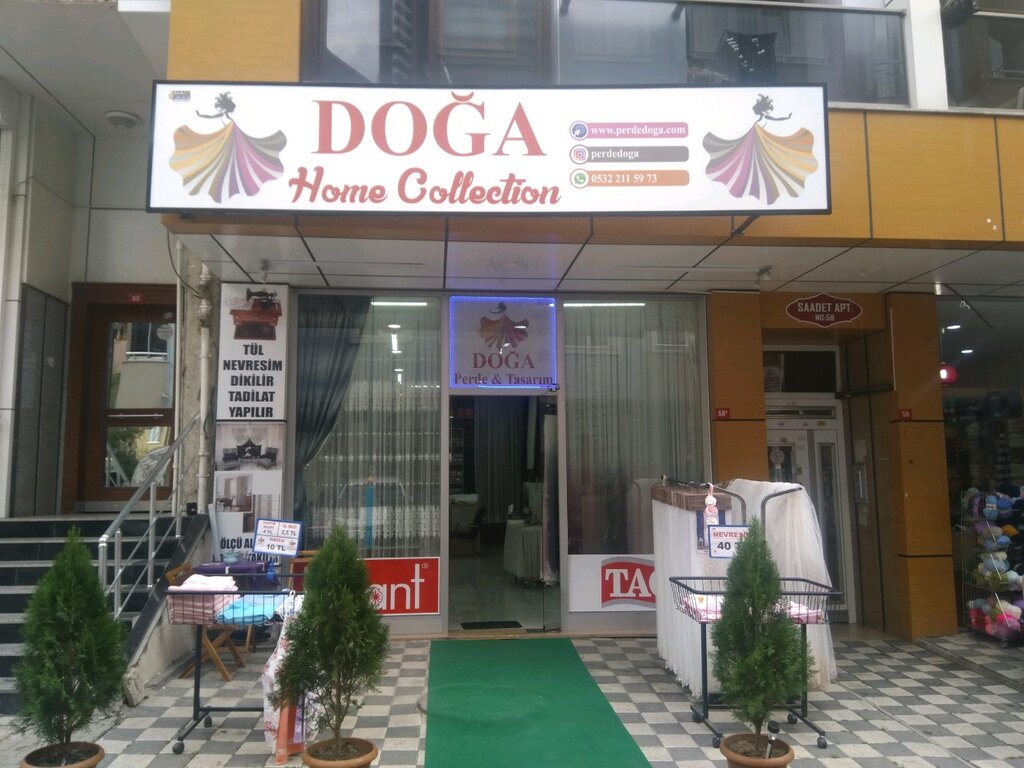 Ev tekstili mağazaları Doğa Home Collection, İstanbul, foto