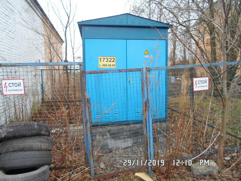 Mühendislik altyapısı Трансформаторная подстанция № 17322, Saint‑Petersburg, foto