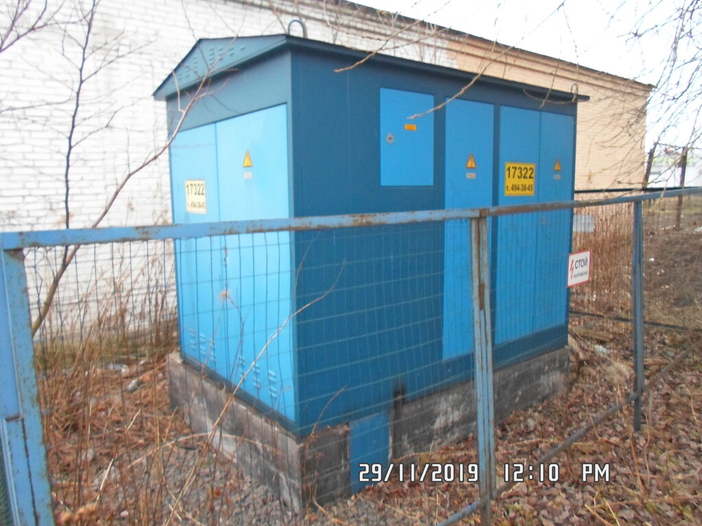 Mühendislik altyapısı Трансформаторная подстанция № 17322, Saint‑Petersburg, foto