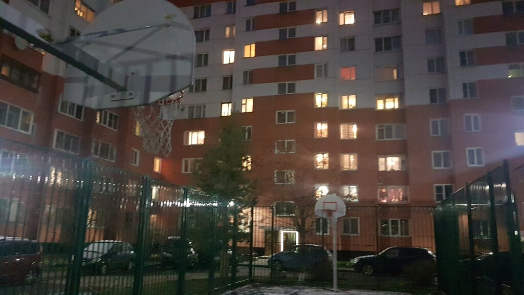 Spor alanı Площадка для уличного баскетбола, Saint‑Petersburg, foto