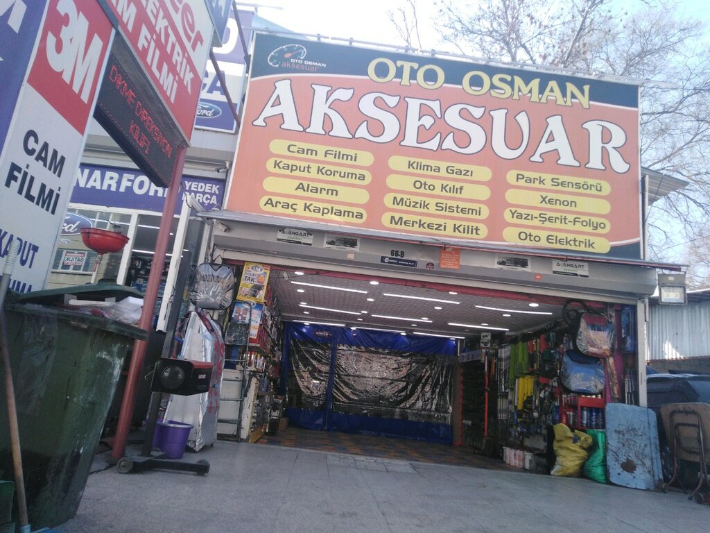 Oto aksesuarları Osman Oto Aksesuar, Ankara, foto