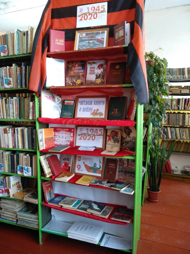 Kütüphaneler Библиотека села Надеждинка, Saratovskaya oblastı, foto