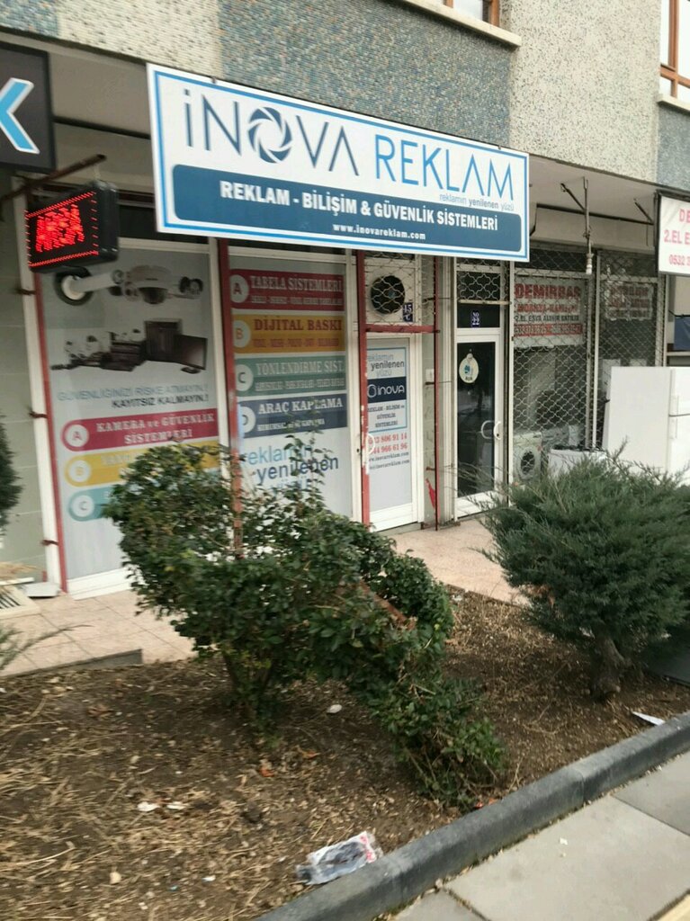 Açıkhava reklamcılığı İnova Reklam, Ankara, foto