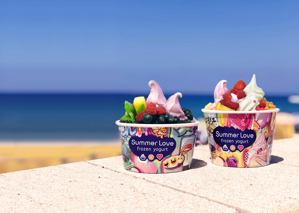 Kafe Summer Love Frozen Yogurt, Moskova, foto