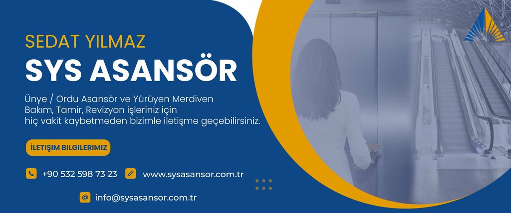 Asansörler, asansör ekipmanları Sys Asansör ve Yürüyen Merdiven, Ünye, foto