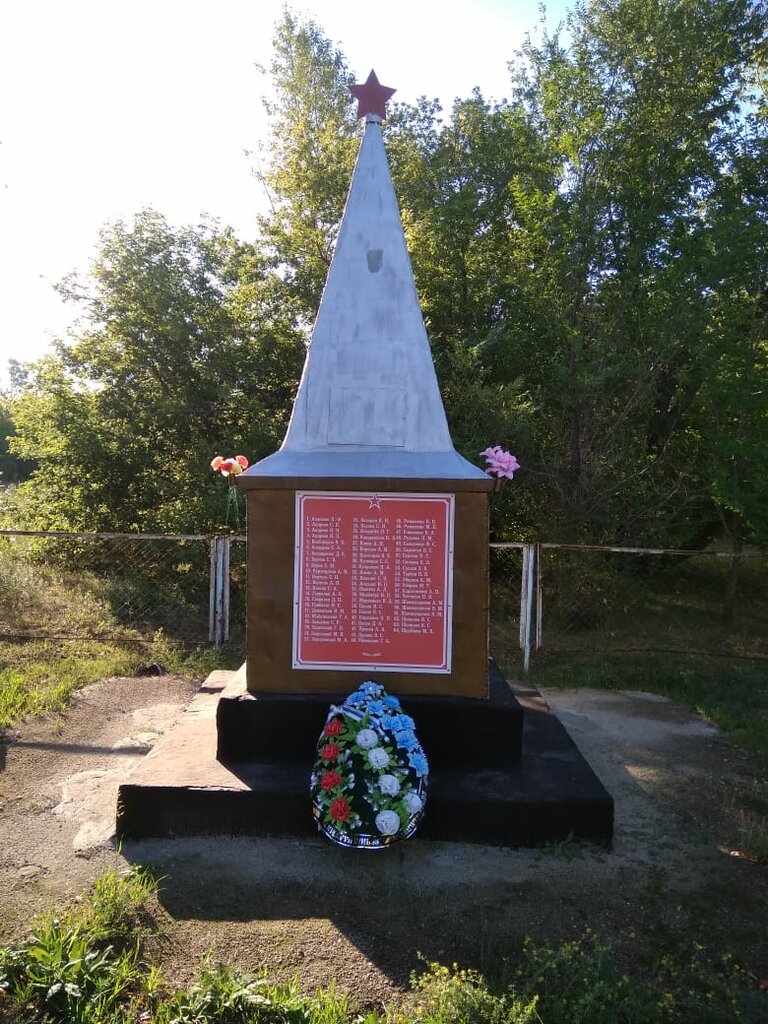 Anıt, heykel Воинам, павшим в годы Великой Отечественной войны, Altayski krayı, foto