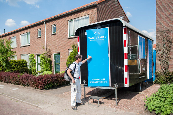 Boya ekipmanları Vemde Epe Schilderwerken Bv Van, Gelderland, foto