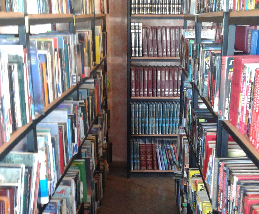 Kütüphaneler Борковская сельская библиотека, Tümen (Tiumenskaya) oblastı, foto