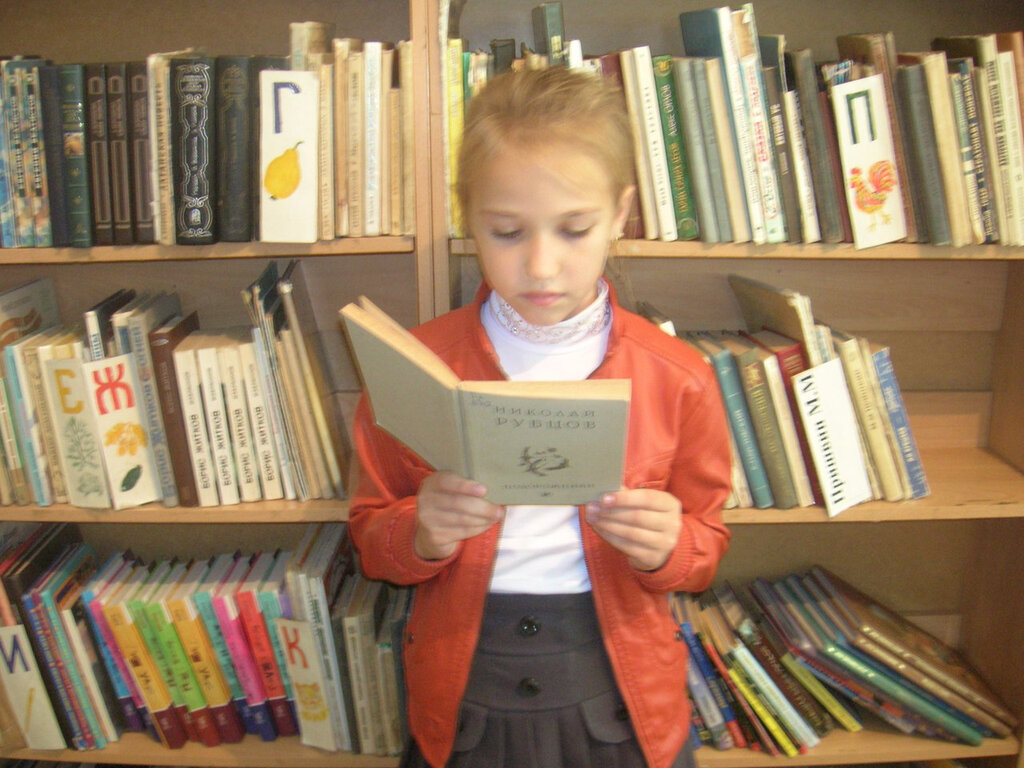 Kütüphaneler Мало-Архангельская сельская библиотека, Samarskaya oblastı, foto