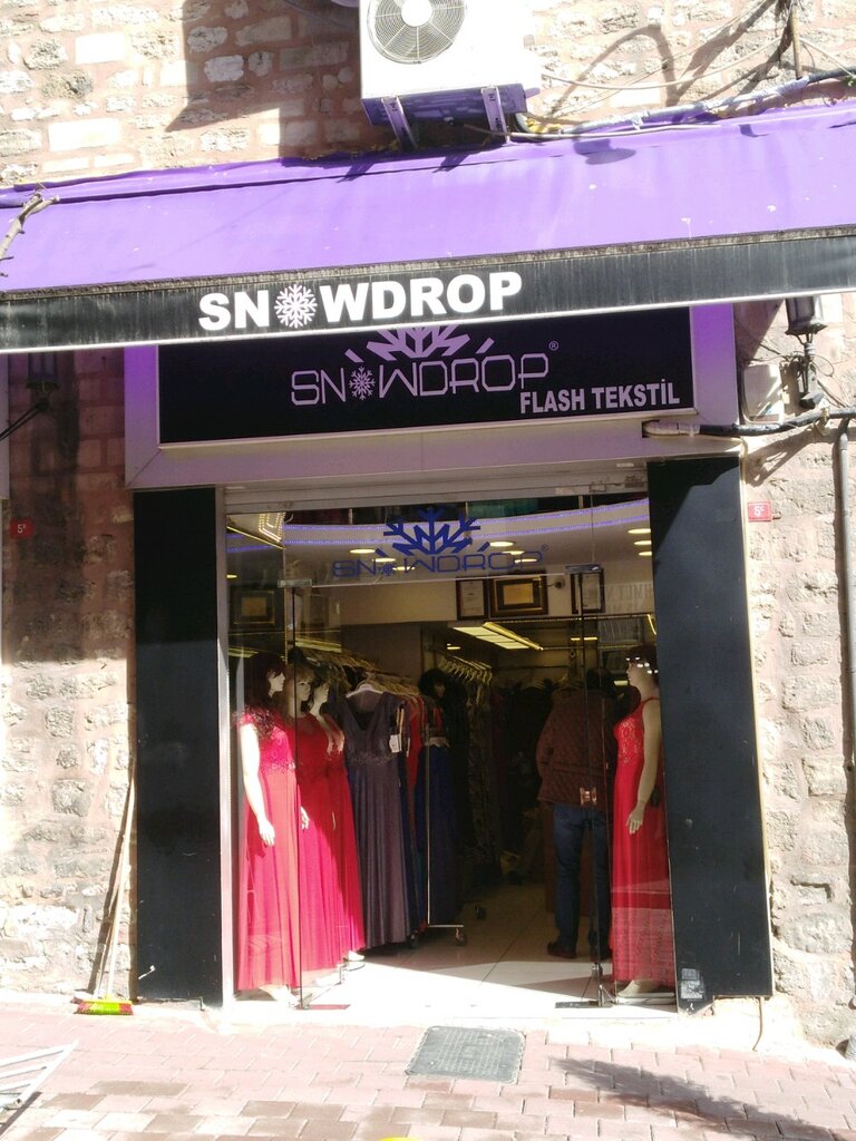 Giyim mağazası Snowdrop Flaş Tekstil, İstanbul, foto