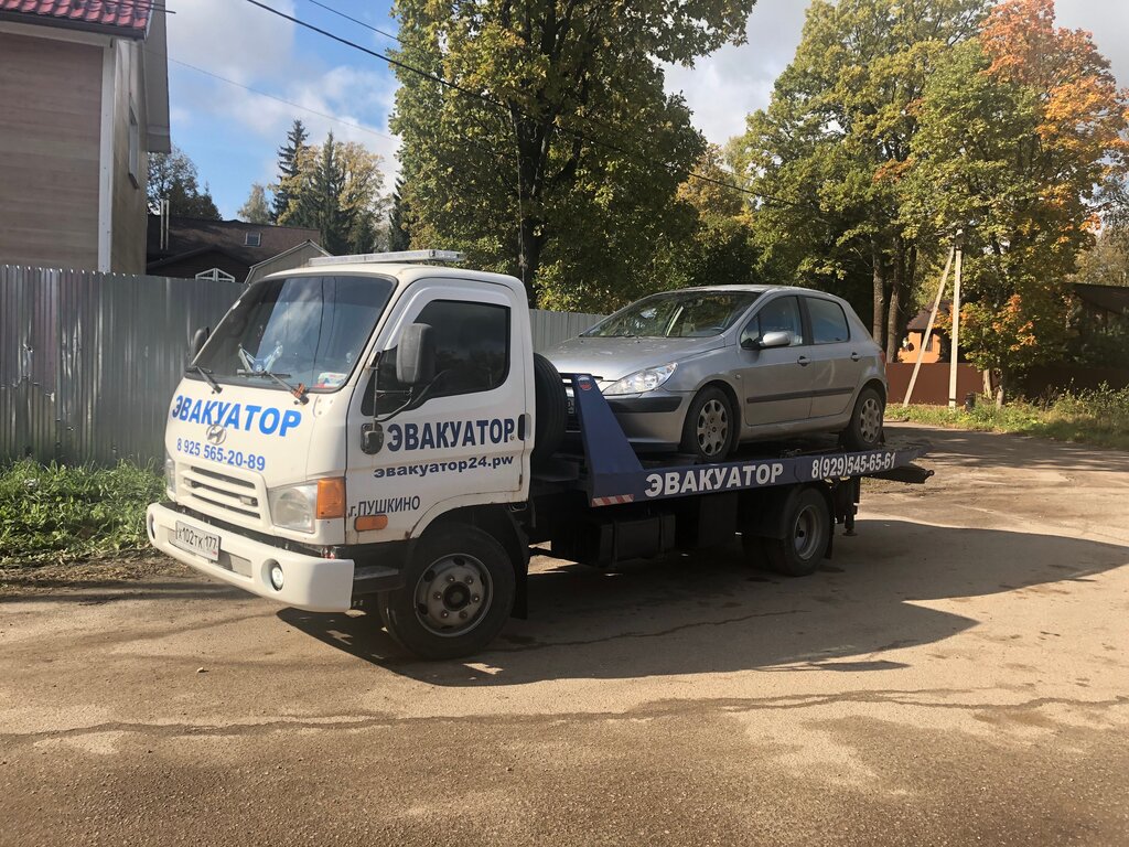 Çekici hizmeti Puchkinoevakuator, Moskova ve Moskovskaya oblastı, foto