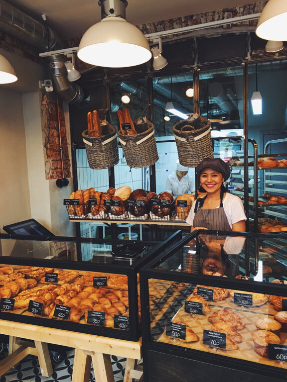 Ekmek fırını Городские пекарни, Moskova, foto