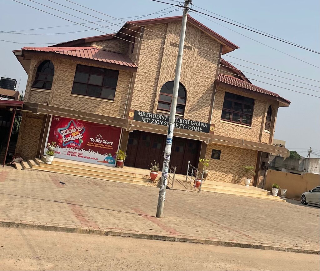 Protestan kilisesi Methodist Church Ghana Mt Zion Society Dome, Dünya, foto