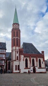 Nikolaikirche (Hesse, Frankfurt, Saalgasse), protestan kilisesi  Frankfurt am Main'den