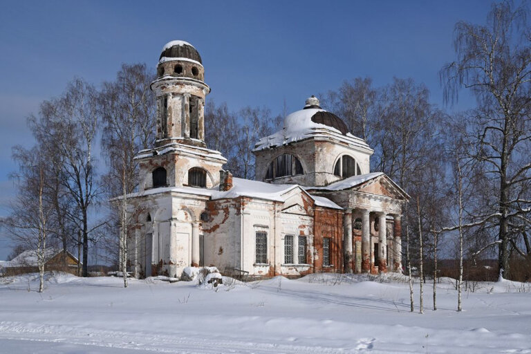 Ortodoks kiliseleri Церковь Казанской иконы Божией Матери, Tverskaya oblastı, foto