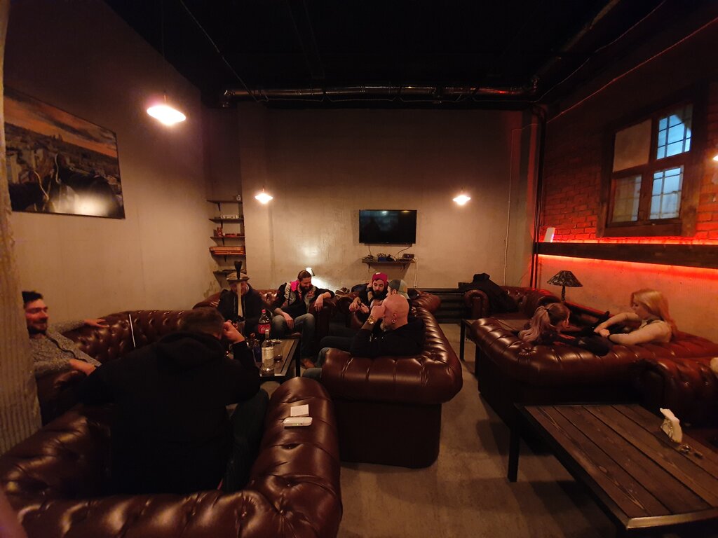 Nargile kafeler Frigate Lounge, Moskova, foto
