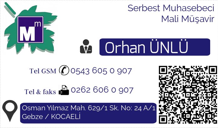 Danışmanlık hizmetleri Serbest Muhasebeci Mali Müşavir Orhan Ünlü, Gebze, foto
