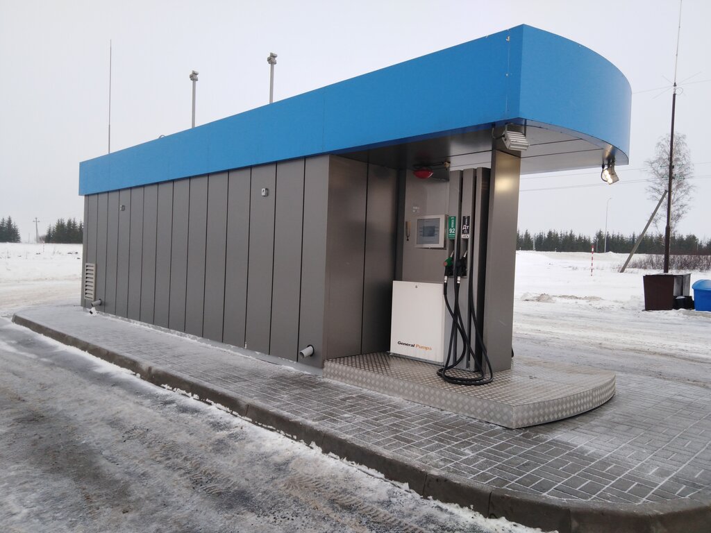 Benzin istasyonu Lukoil, Tataristan, foto