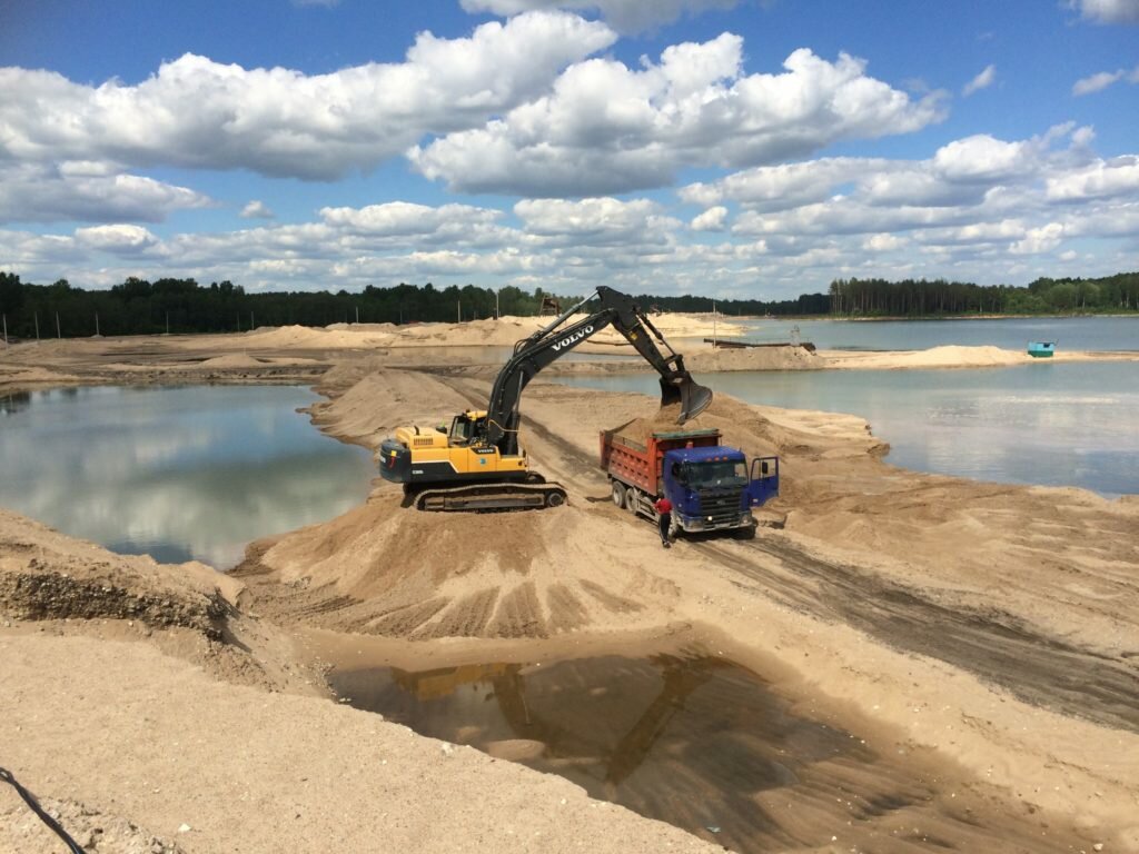 Endüstriyel mineraller Starickiy zavod nerudnih materialov, Tverskaya oblastı, foto