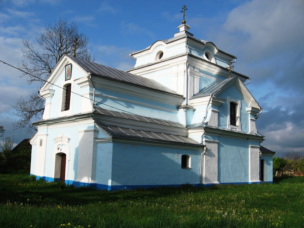 Ortodoks kiliseleri Cerkiew św. Michała Archanioła w Kisielinie, Volyn oblastı, foto