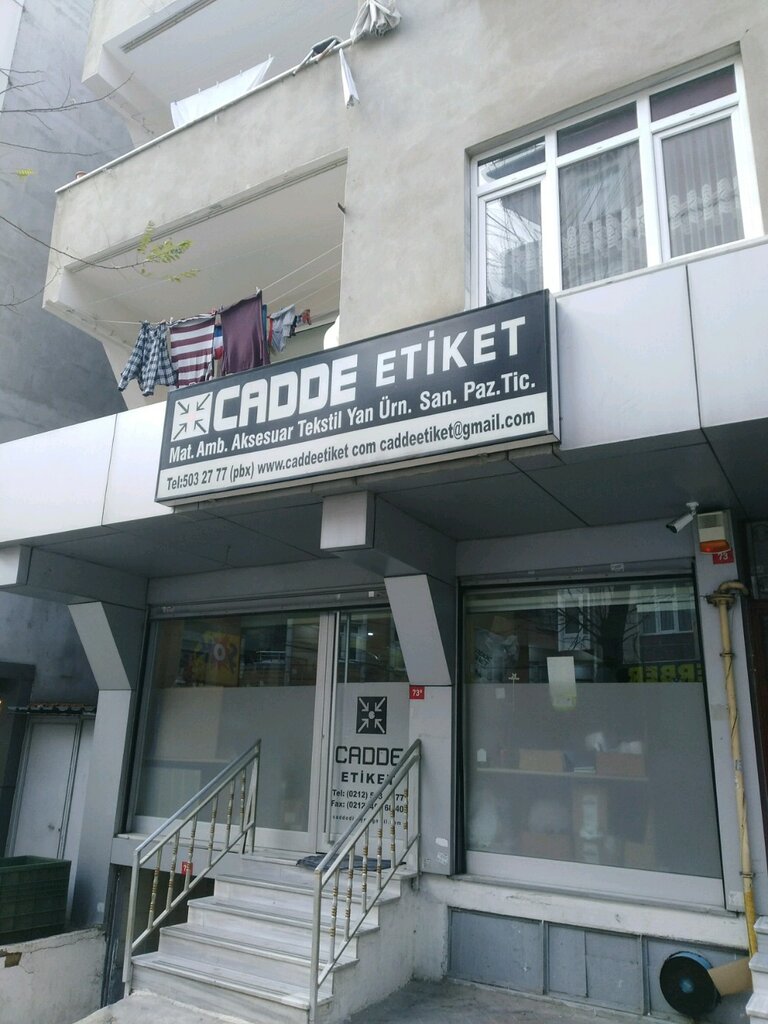 Etiketleme ve barkodlama hizmetleri Cadde Etiket, İstanbul, foto