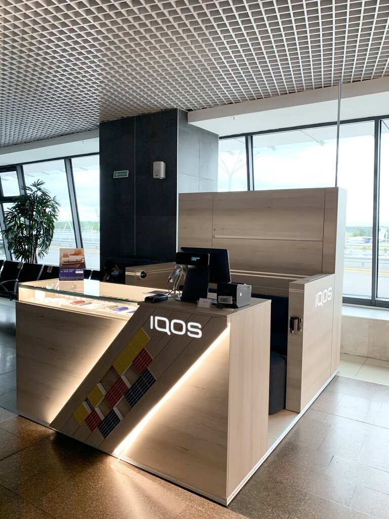 Tütün, sigara mağazaları IQOS, Minsk, foto