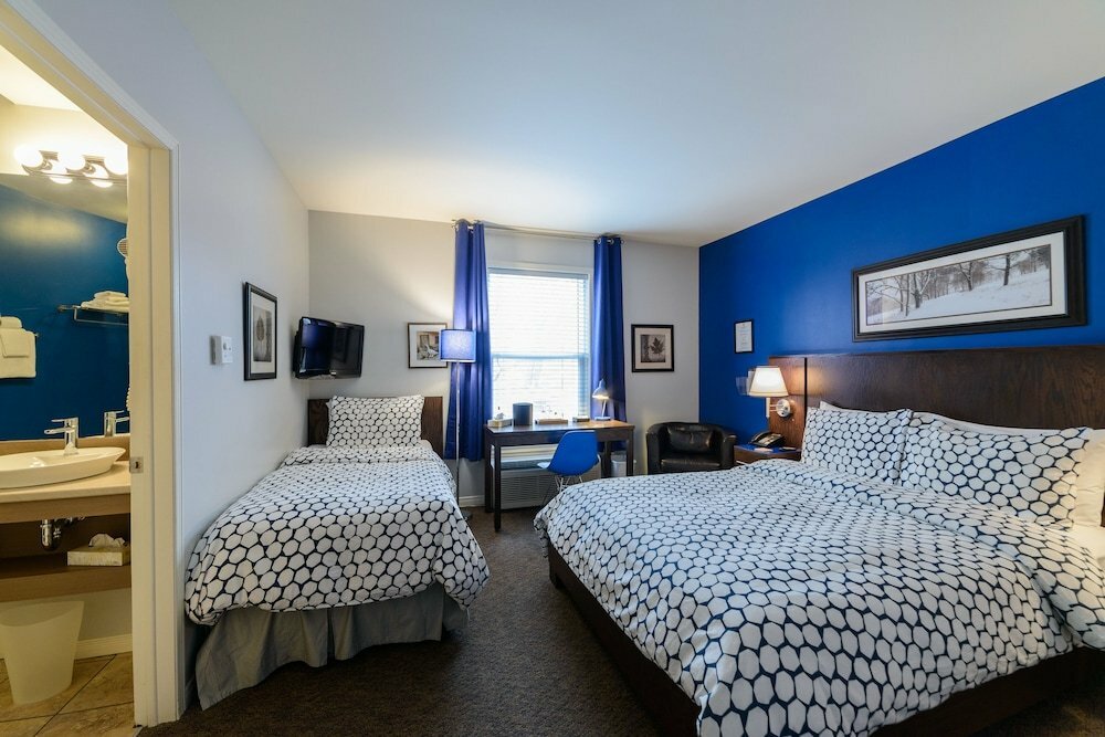 Otel Auberge Aux deux Lions, Quebec, foto