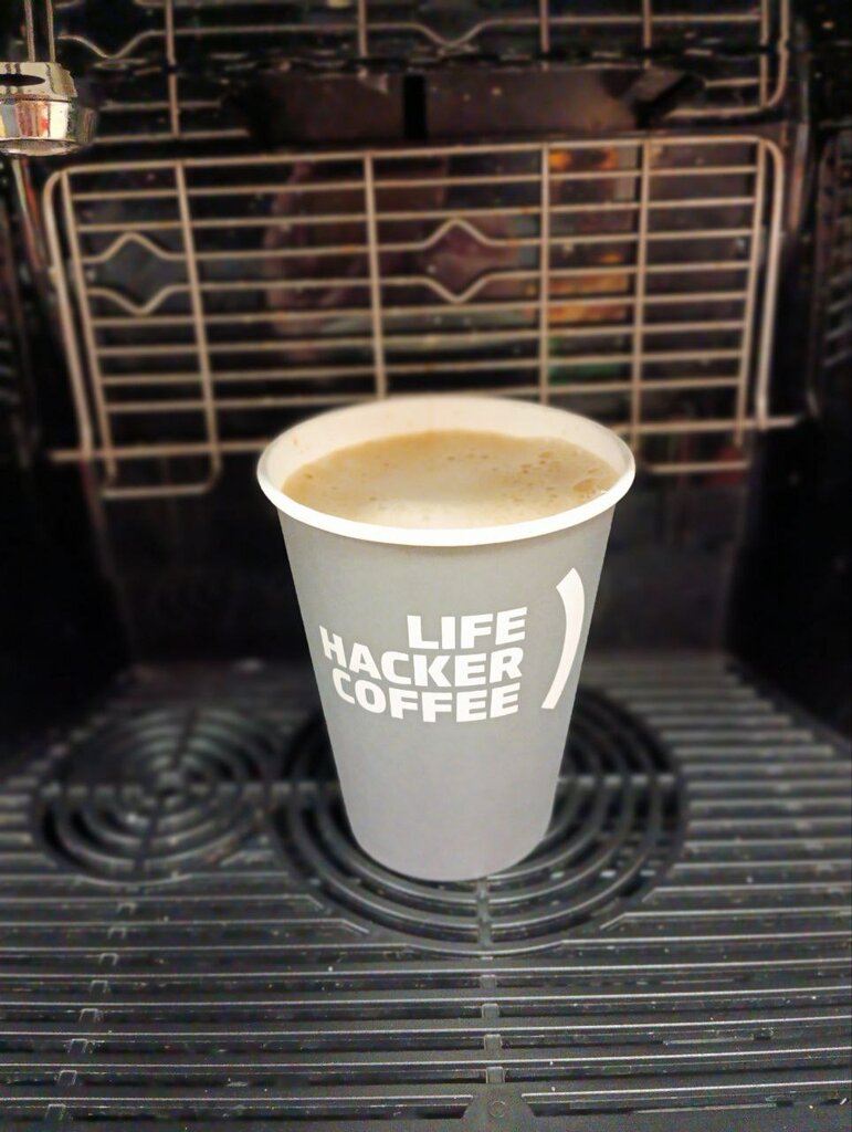 Kahve otomatı Lifehacker Coffee, Moskova, foto