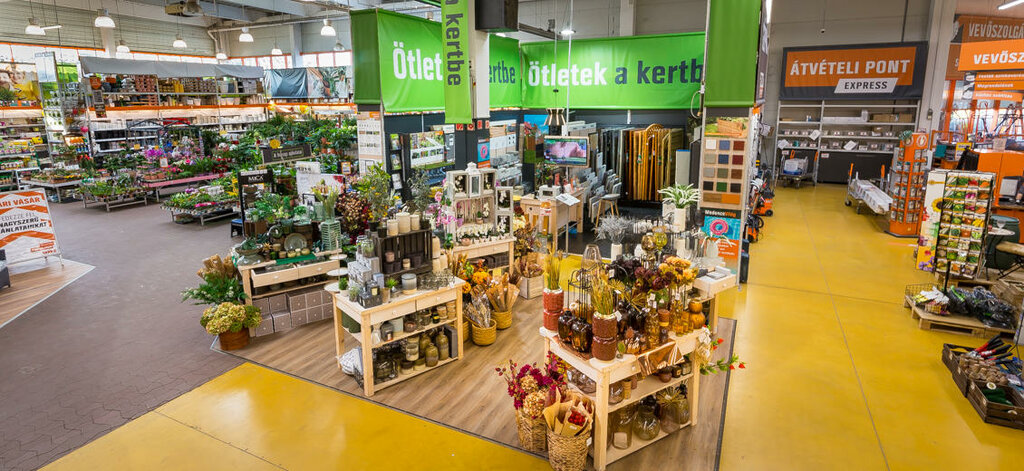 Mobilya mağazaları OBI áruház Budapest, Budapeşte, foto