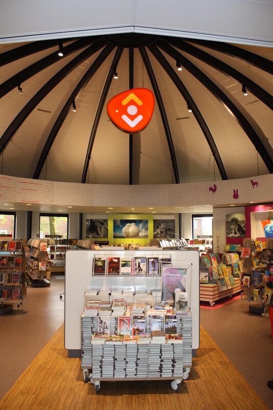 Kütüphaneler Bibliotheek Renkum De, Gelderland, foto