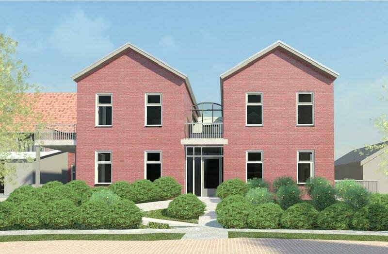 i̇nşaat firmaları Kooi Bouwbedrijf F, Groningen eyaleti, foto