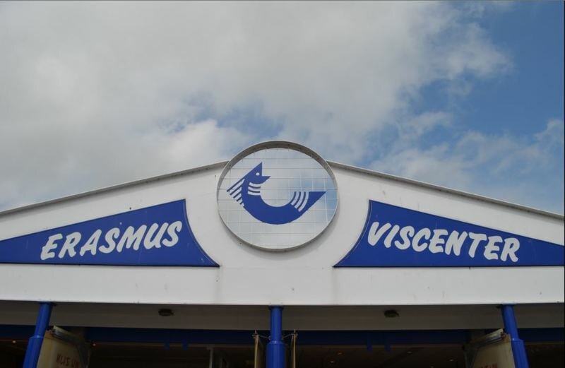 Balık çiftçiliği ve toptancıları Erasmus Viscenter, Zeeland, foto