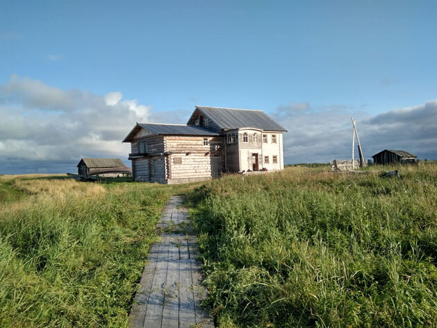 Turistik yerler Мемориальная часть деревни Устье, Nenets özerk okrugu, foto