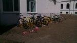 Bicycle stand (Lenin Avenue No:36, Tomsk), bisiklet park yerleri  Tomsk'tan