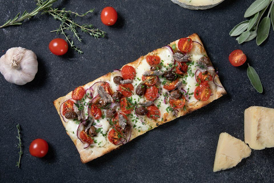 Pizzacılar Double pizza, Moskova, foto
