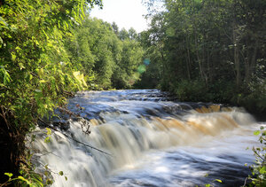 Padun (Vologda Region, Vytegorskiy rayon, reka Tagazhma), şelale  Vologodskaya oblastından