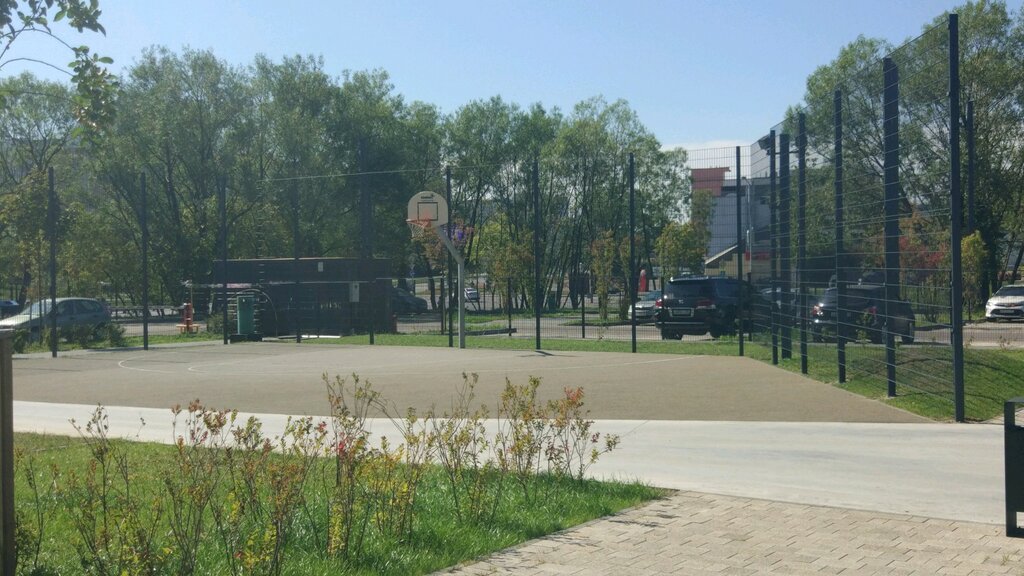 Spor alanı Баскетбольная площадка, Moskova, foto