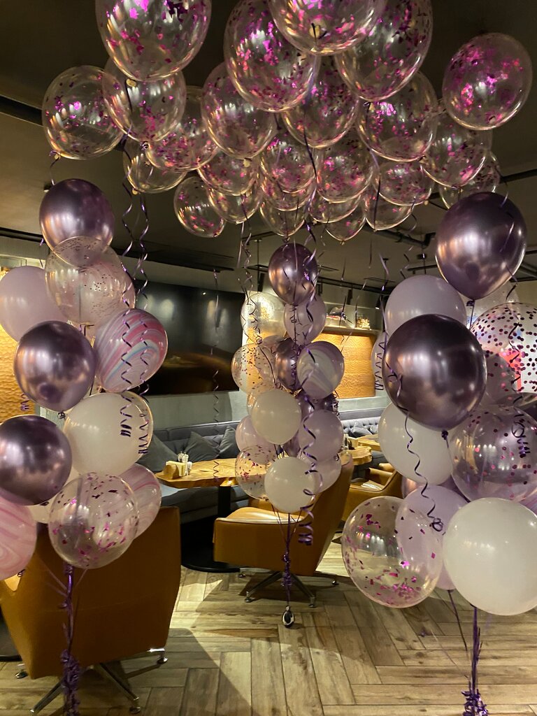 Kutlama ürünleri Sharobanga, Moskova, foto