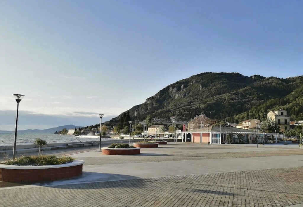 Plaj Benitses Beach, Dünya, foto