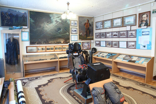 Müzeler ve sanat galerileri Tsentralniy voenno-morskoy Museum, Baltiysk, foto