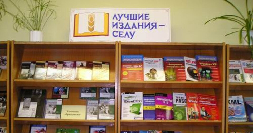 Kütüphaneler Девницкая сельская библиотека, Yaroslavskaya oblastı, foto