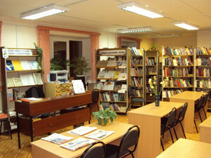 Kütüphaneler Murmashinskaya biblioteka, Murmanskaya oblastı, foto