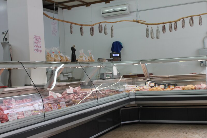 Toptan et ürünleri Macelleria da Aldo, Sardunya, foto