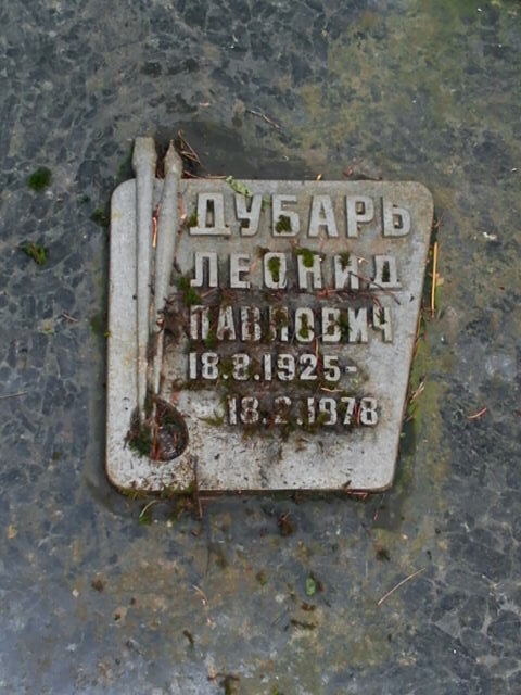 Anıt, heykel Художник Л.П. Дубарь, Minskaya oblastı, foto