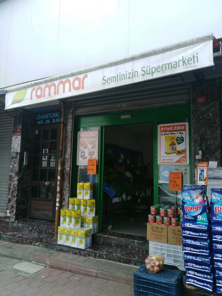 Süpermarket Rammar, İstanbul, foto