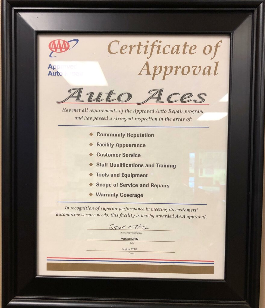 Express yağ değişim noktası Auto Aces of Appleton, Wisconsin Eyaleti, foto