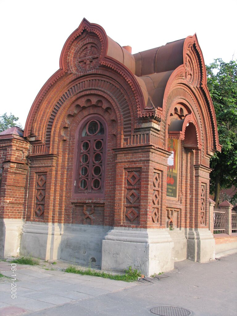 Şapel, haç anıtı Часовня на Студеной Горе, Vladimir, foto